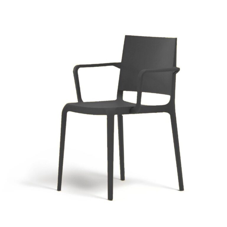 Ryno children’s dining chair, granite – Arkisafe